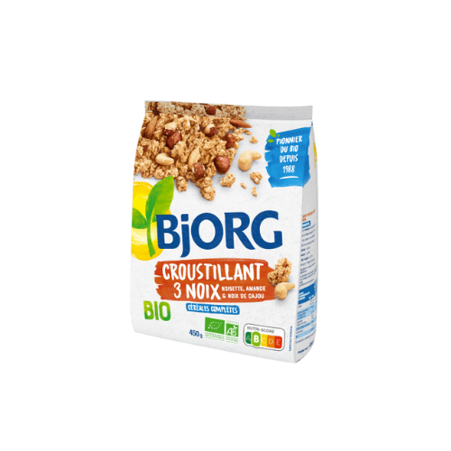 Bjorg Céreales Complete Croustillant 3 Noix 450g – Scott Home Delivery