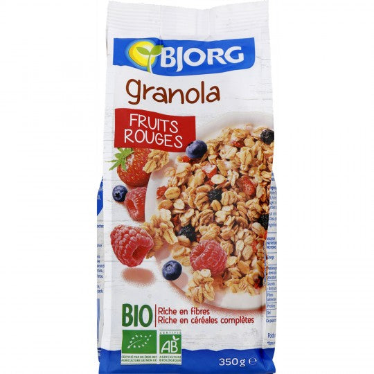 Bjorg Granola Fruits Rouges 350g – Scott Home Delivery