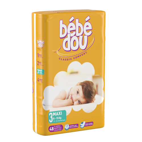Bébé Dou Yellow Classic Maxi 48 – Scott Home Delivery
