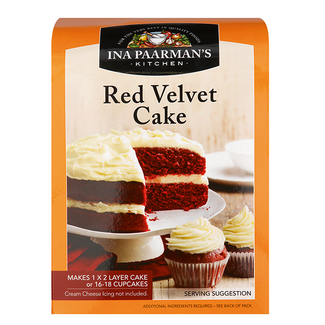 Ina Paarman Bake Mix Red Velvet 580g – Scott Home Delivery
