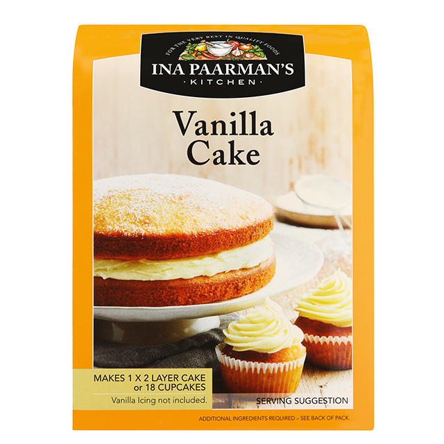 Ina Paarman Bake Mix Vanilla Cake 600g – Scott Home Delivery