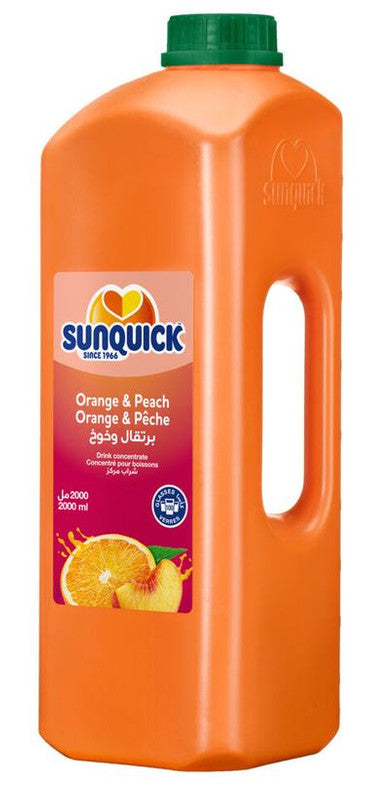 Sunquick Orange Peach 2L – Scott Home Delivery