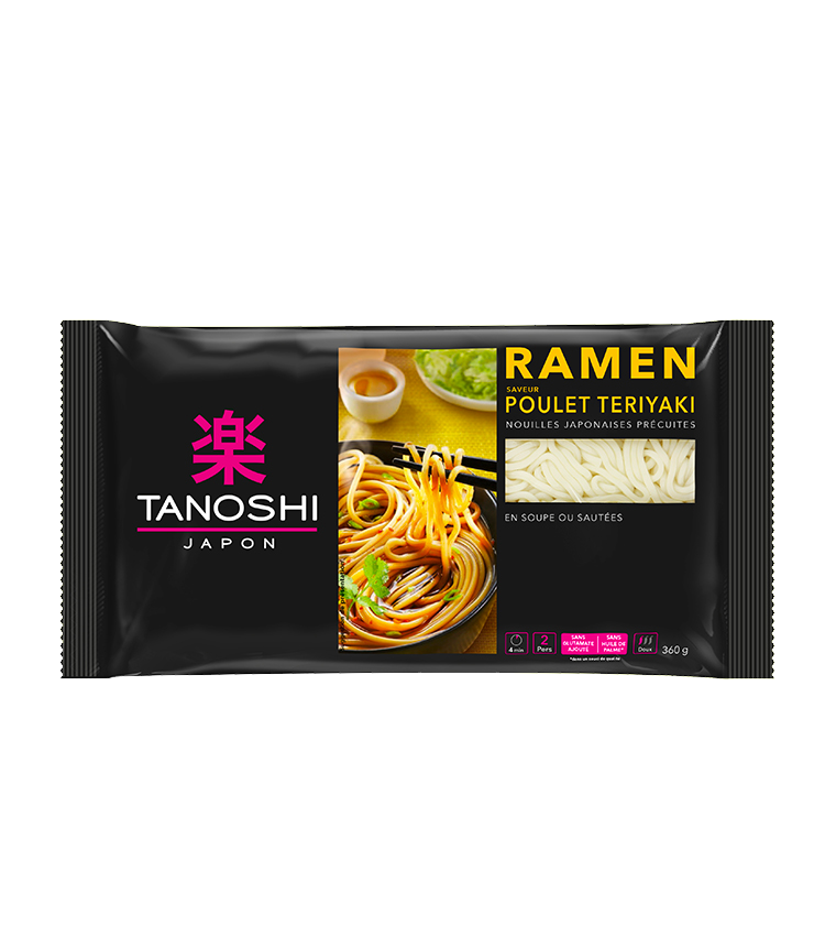 Tanoshi Ramen Poulet Teriyaki 360g – Scott Home Delivery